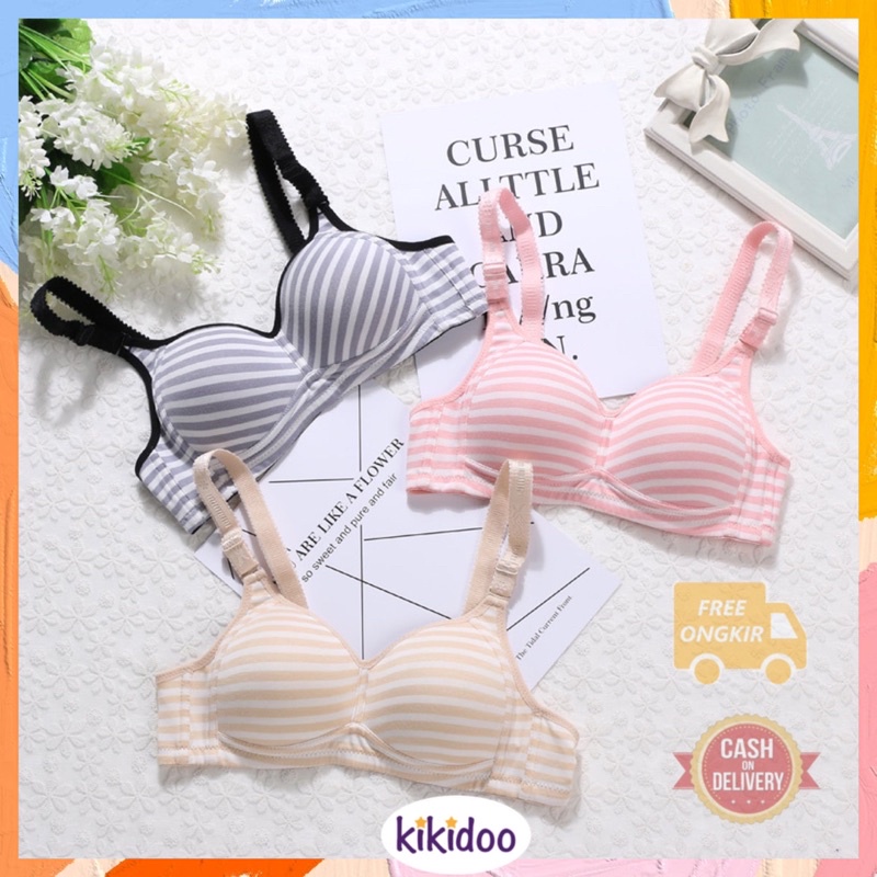 Jual KIKIDOO Bra remaja wanita BH remaja busa tipis bh abg B11 | Shopee ...