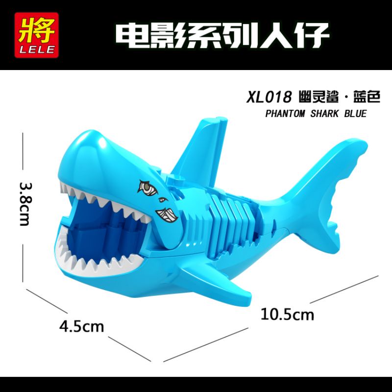 Jual Mainan Anak Lego Ikan Hiu Besar XL018 Hewan Ikan Shark Fish Marvel ...