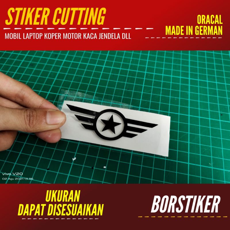 Jual STIKER ARMY 2 | STICKER CUTTING BAHAN ORACAL CUSTOM LOGO | Shopee ...