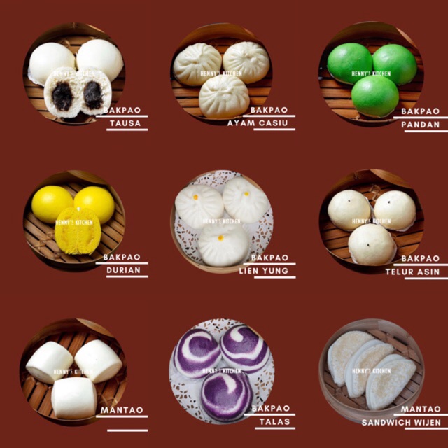 Jual BAKPAO DIMSUM FROZEN / BAPAO AYAM CASIU / BAPAO TAUSA / BAPAO ...
