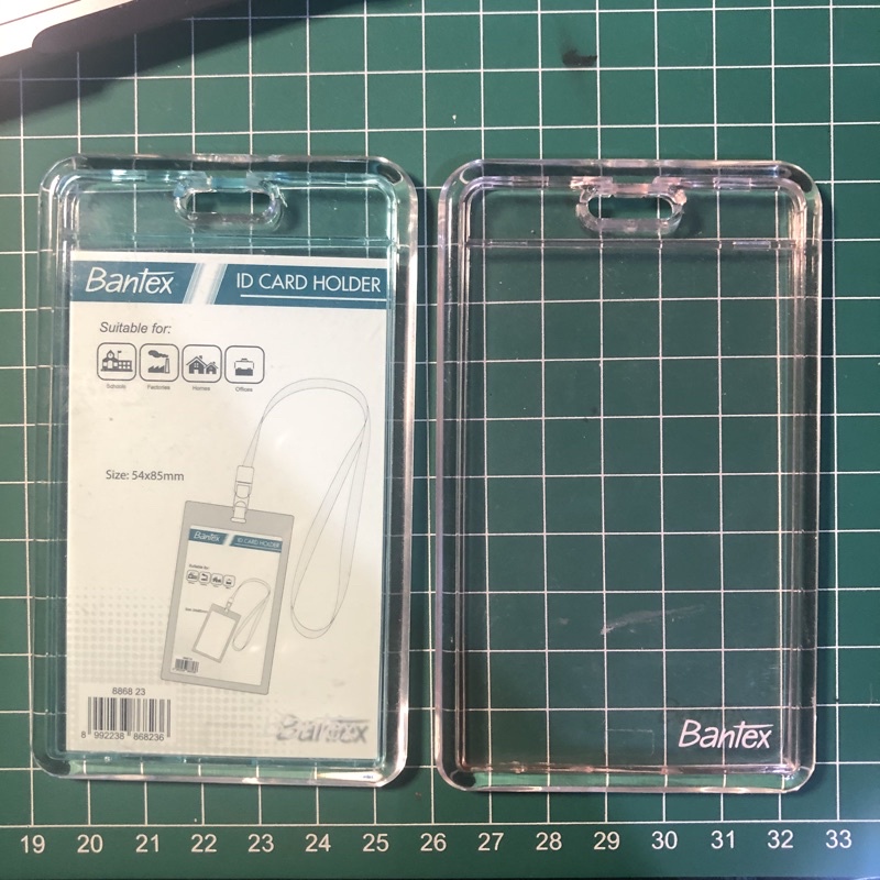 Jual ID CARD / PHOTOCARD HOLDER BANTEX pc toploader akrilik acrylic ...