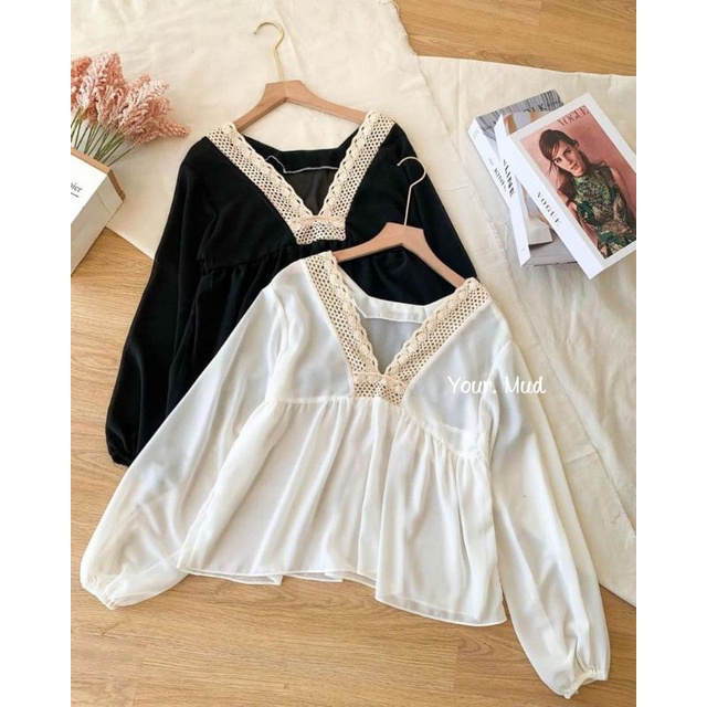 Jual Helena blouse | Shopee Indonesia