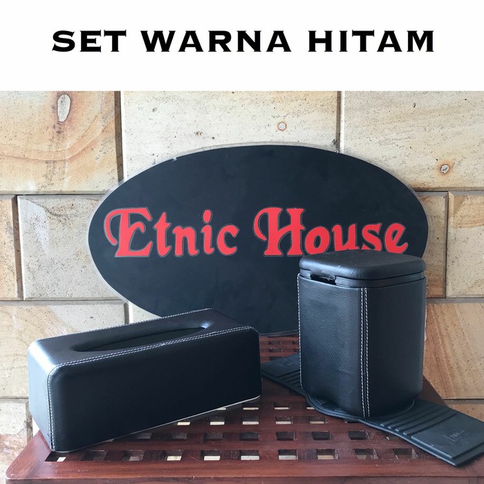 Jual Set Tempat Sampah Mobil + Tissue Kotak | Shopee Indonesia