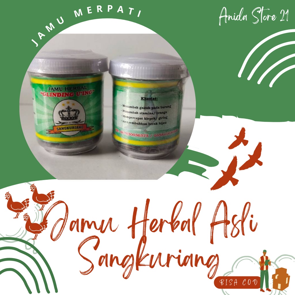 Jual Jamu Merpati Jamu Herbal Asli Sangkuriang Glinding Uing | Shopee ...