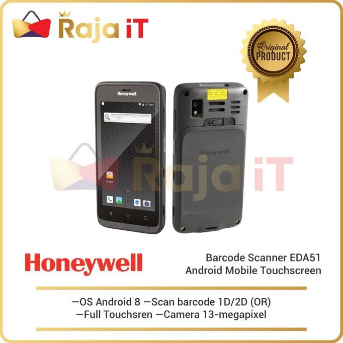 Jual HONEYWELL Barcode Scanner EDA51 Android Mobile Touchscreen 1D 2D ...