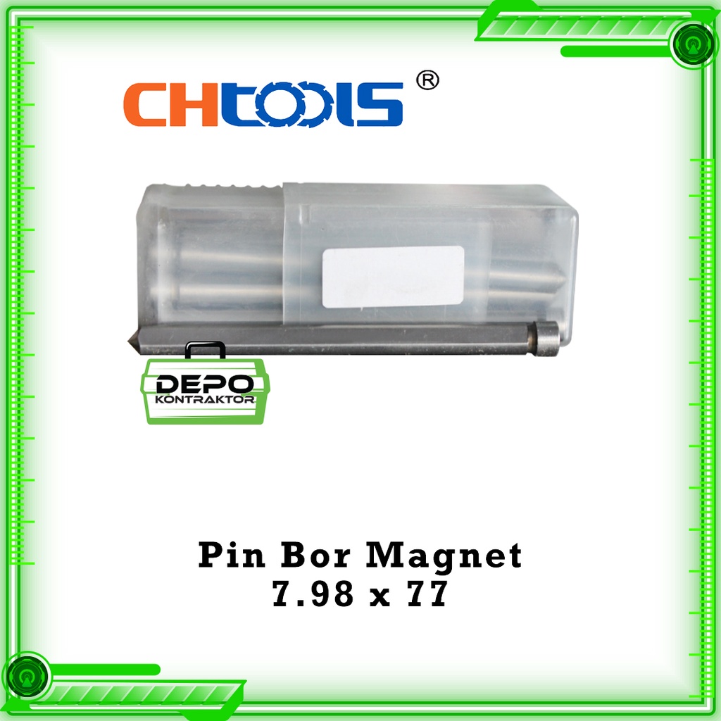 Jual Pilot Pin Mata Bor Magnet Rail 7.98 X 77 | Shopee Indonesia