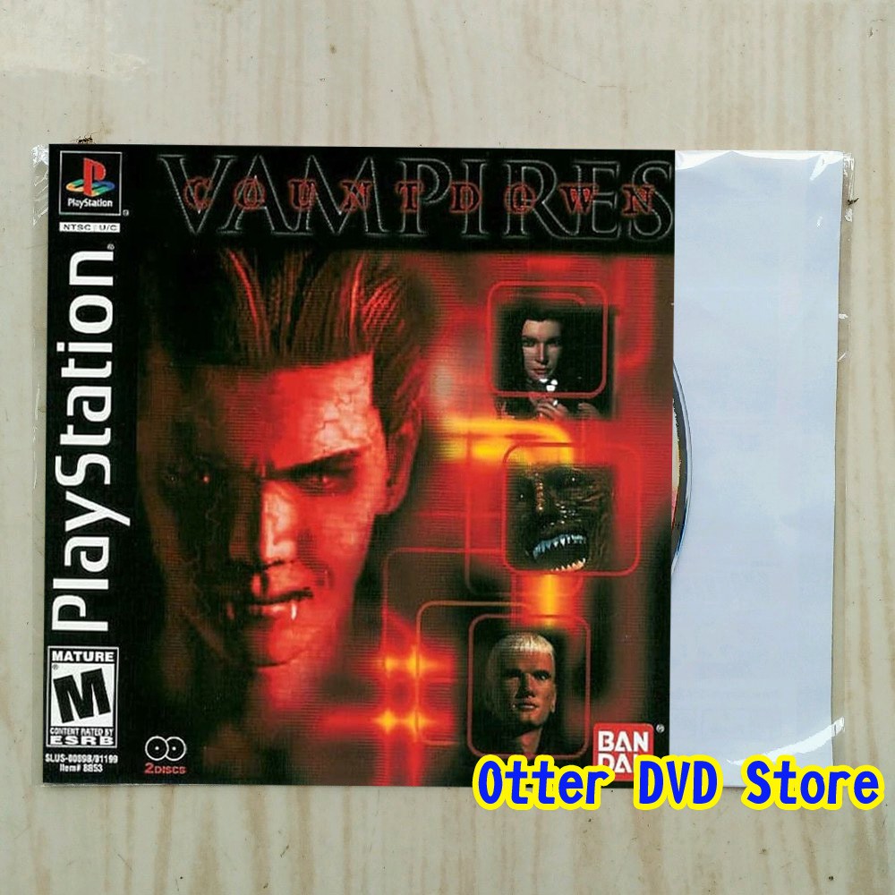 Jual Kaset CD Game Ps1 Ps 1 Countdown Vampires ( 2 Disc ) | Shopee ...