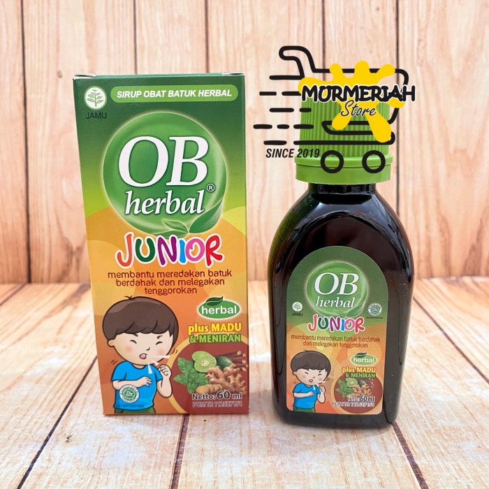 Jual OB Herbal Sirup Junior Plus Madu-Syrup Obat Batuk Anak | Shopee ...