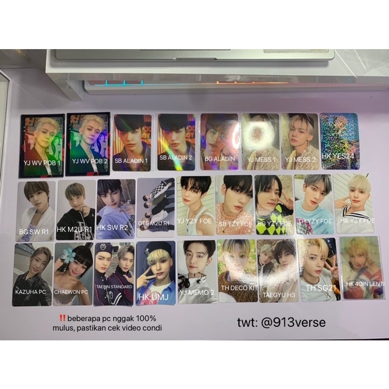 Jual PT 3 TXT PHOTOCARD PC BENE POB LUCKY DRAW LD M2U YES24 SOOBIN YEONJUN BEOMGYU TAEHYUN ...