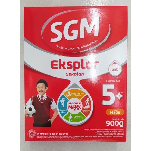 Jual Sgm 5+ Madu 900gr / Sgm 5 plus madu 900gr | Shopee Indonesia