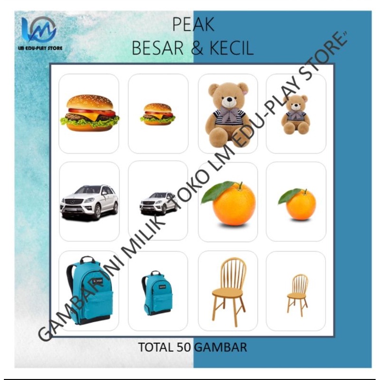 Jual FLASHCARD Besar Kecil | Shopee Indonesia