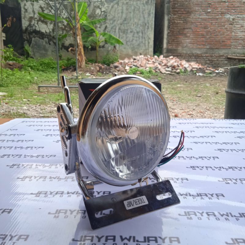 Jual LAMPU PESEK AUTOPAL H4 LED SET BREKET TRALIS CNC KUPINGAN CNC PNP ...