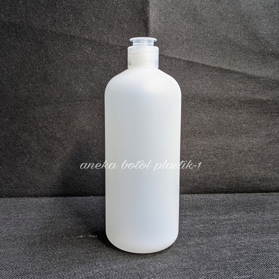Jual Botol Fliptop 500ml Hdpe Natural / Botol Hdpe 500ml Tutup Fliptop ...