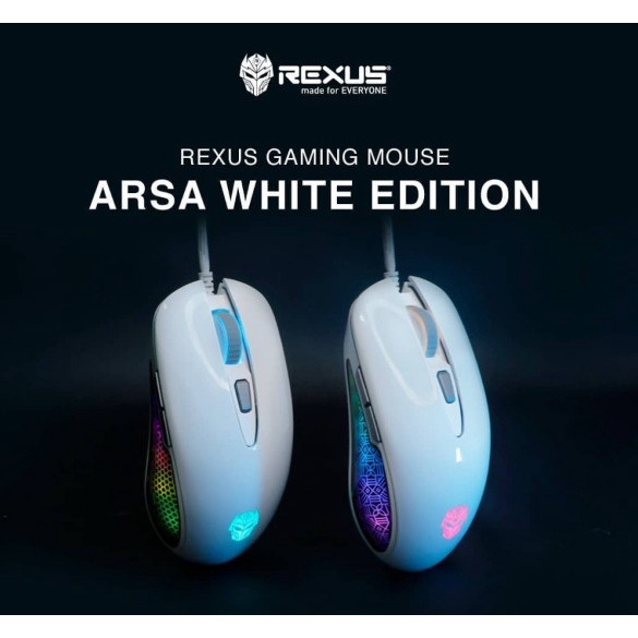 Jual Rexus Arsa RGB - Polygon Gaming Mouse Macro | Shopee Indonesia