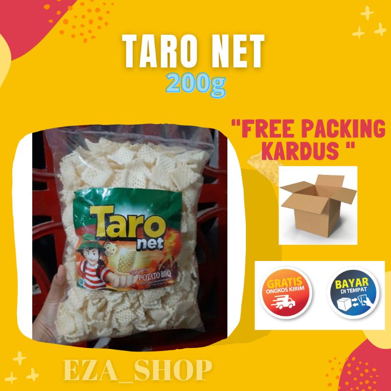 Jual TARO NET REPACK 200g / TARO NET KILOAN / TARO NET POTATO/ SNACK ...