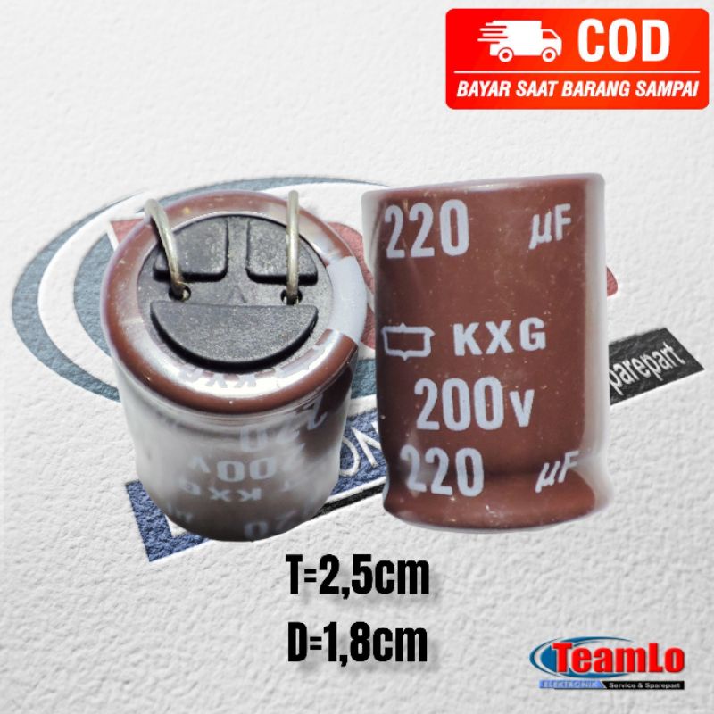 Jual ELCO ELKO 220uf/200v 220uF 200V | Shopee Indonesia
