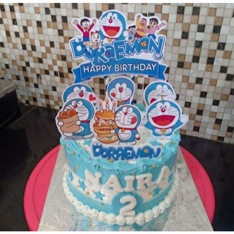 Jual topper cake doraemon | Shopee Indonesia