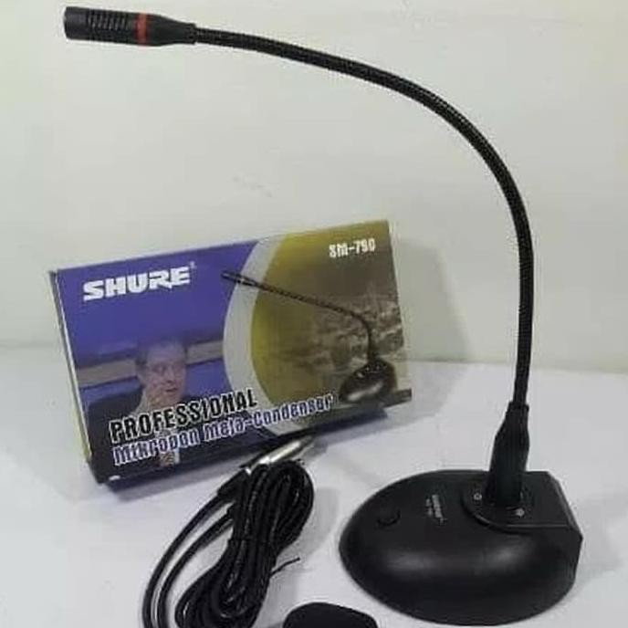 Jual MIC MICROPHONE ADA BUNYI BEL MEJA PODIUM MIMBAR PANGGUNG RAPAT DUDUK | Shopee Indonesia