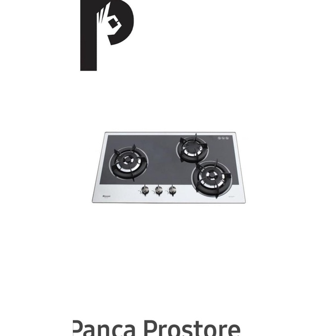 Jual Rinnai Rb-3Ss-C Gb 3 Tungku Schott Glass Kompor Tanam Putri5Os | Shopee Indonesia