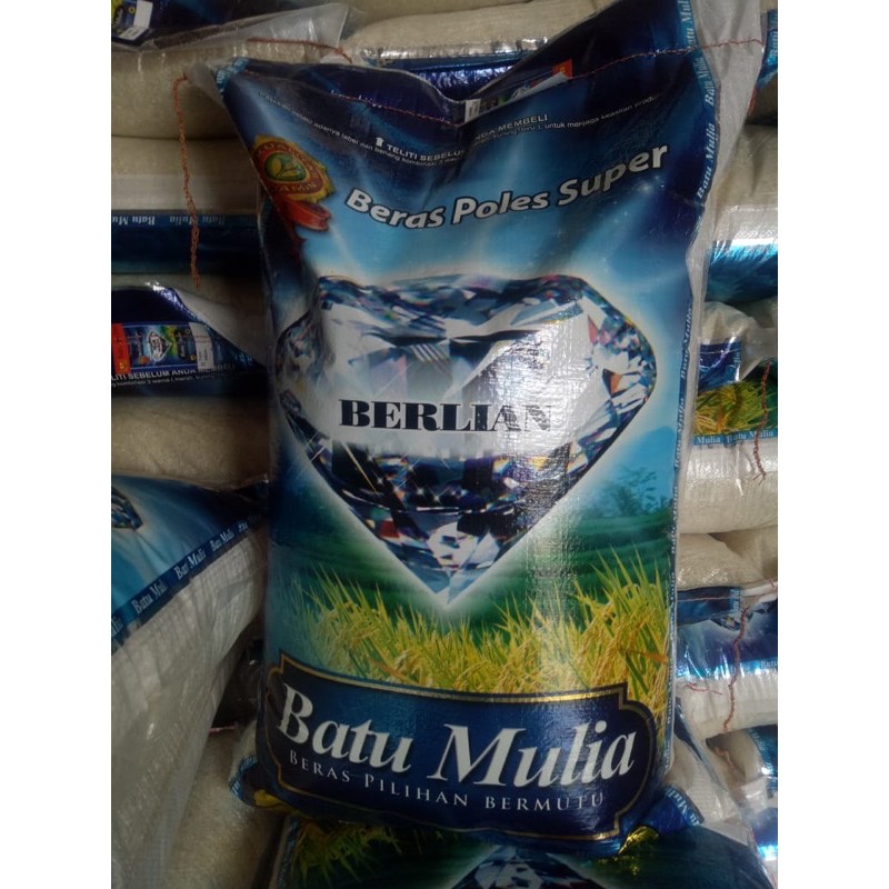 Jual READY - BERAS PREMIUM MERK BATU MULIA ( 3 Kg dan 5 Kg ) | Shopee ...