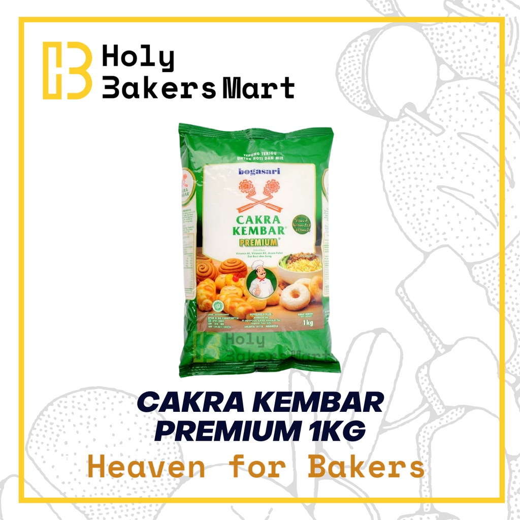 Jual Terigu Cakra Kembar Premium 1KG / Tepung Cakra Kembar Premium 1KG ...
