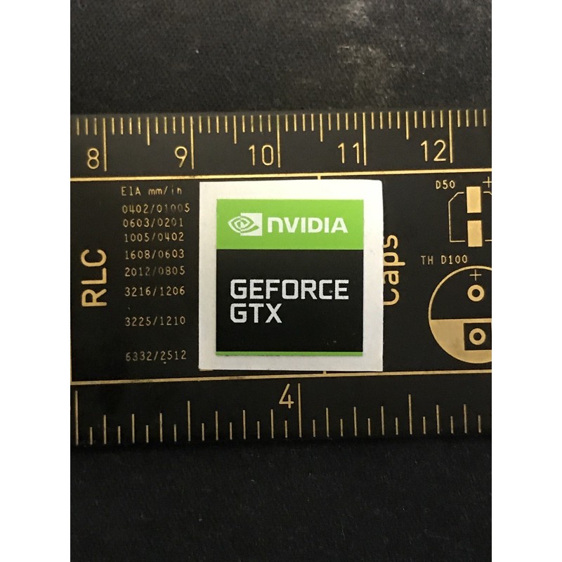 Jual Sticker stiker logo nVidia GeForce GTX 2019 ori | Shopee Indonesia