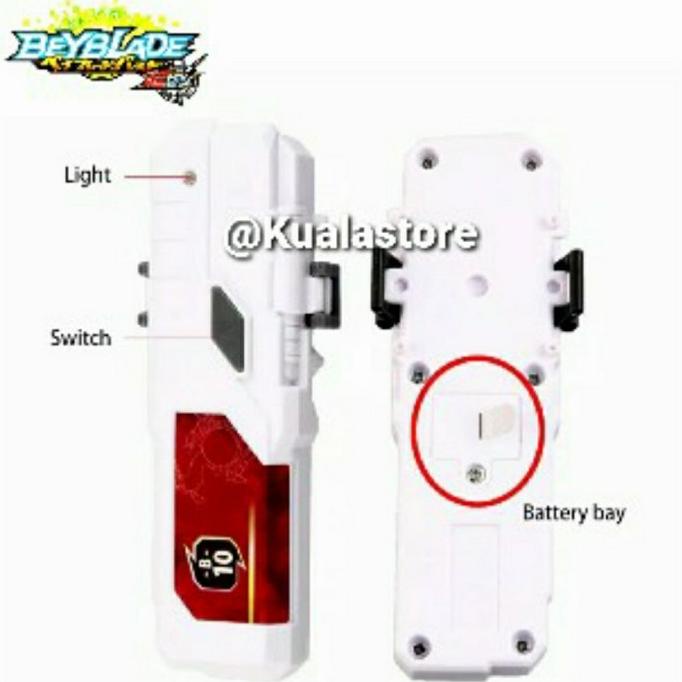 Jual Beyblade Burst Beylogger Plus Launcher LED (Lampu) Include Battery ...