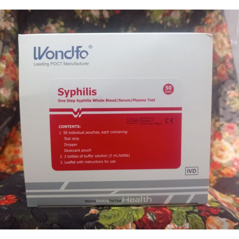 Jual Syphilis Strip Wondfo Isi 50test (WB/S/P) | Shopee Indonesia