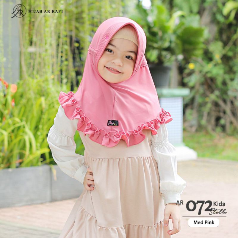 Jual HIJAB ARRAFI 072 Kids HIJAB KERDUNG ANAK SERUT TERBARU | Shopee ...
