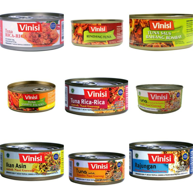 Jual VINISI TUNA, IKAN ASIN, SEAFOOD, RAJUNGAN, TUNA RICA UNTUK NASI ...