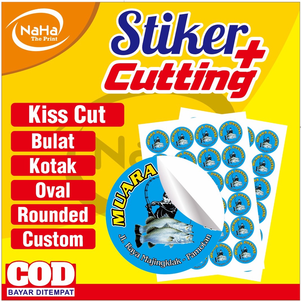 Jual STIKER LABEL PLUS POTONG/CETAK STIKER CROMO DAN VINIL/CETAK STIKER LABEL KEMASAN | Shopee ...