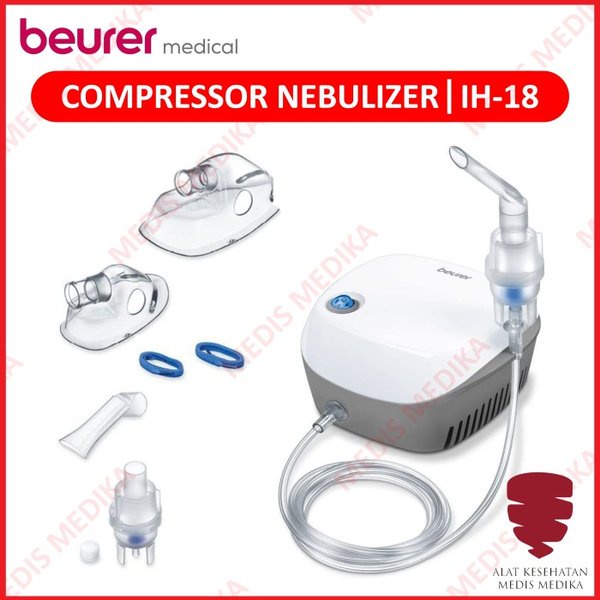 Jual Compressor Nebulizer IH 18 Beurer Alat Uap Bantu Terapi Pernafasan ...