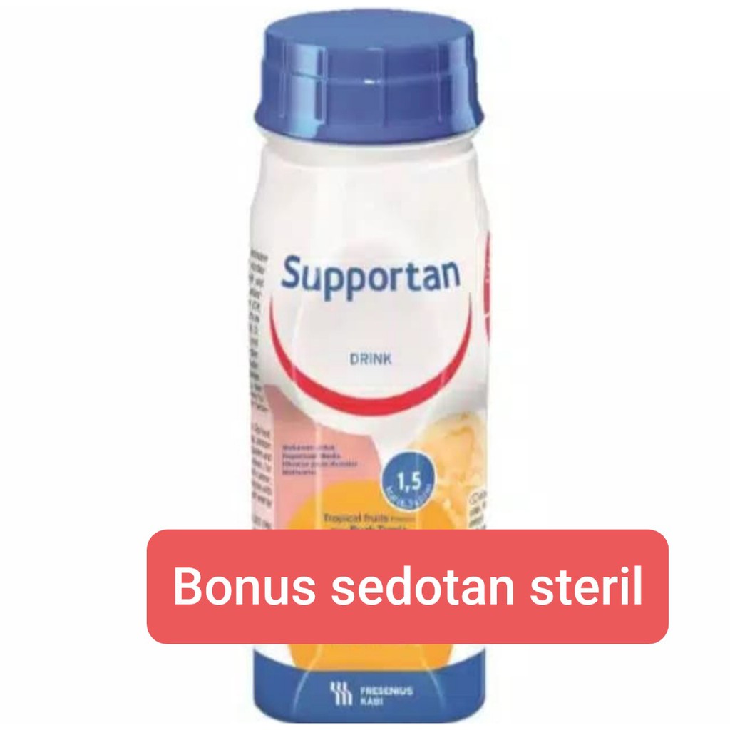 Jual Susu supportan drink 200 ml HARGA 1 BOTOL susu nutrisi lengkap 300 ...