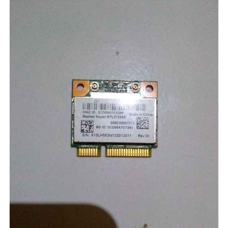 Jual Wifi card Realtek RTL8723AE untuk laptop | Shopee Indonesia
