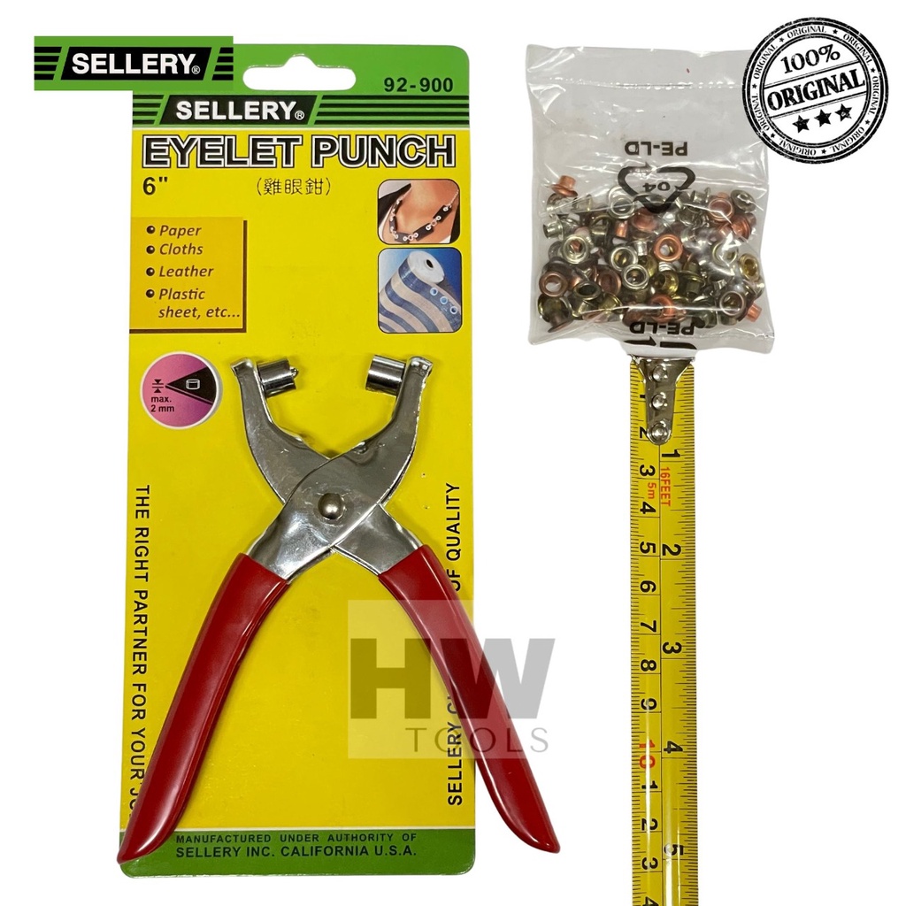 Jual EYELET PLIER TANG MATA AYAM SELLERY 92-900 | Shopee Indonesia