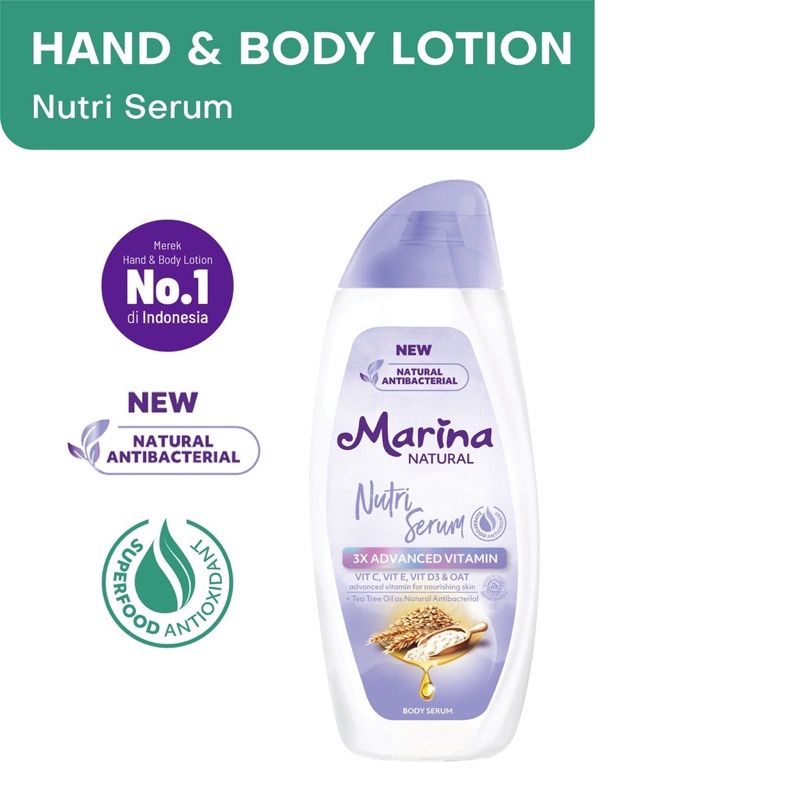Jual Marina Body Lotion Nutri Serum 190ml | Shopee Indonesia