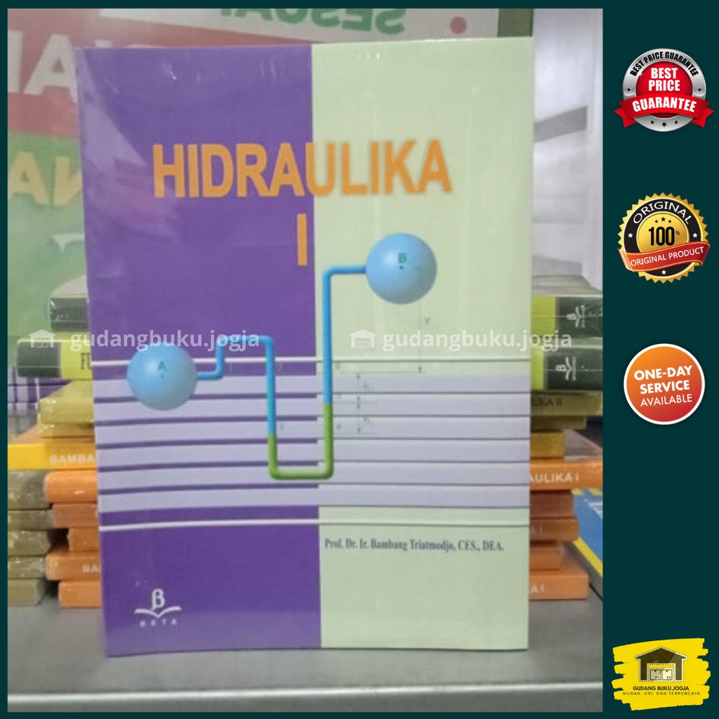Jual Buku Hidraulika 1 - Prof Dr Ir Bambang Triatmadja | Shopee Indonesia