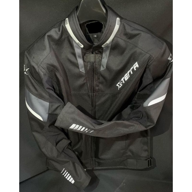 Jual Jaket touring motor X terra full protektor safety Jaket retro ...