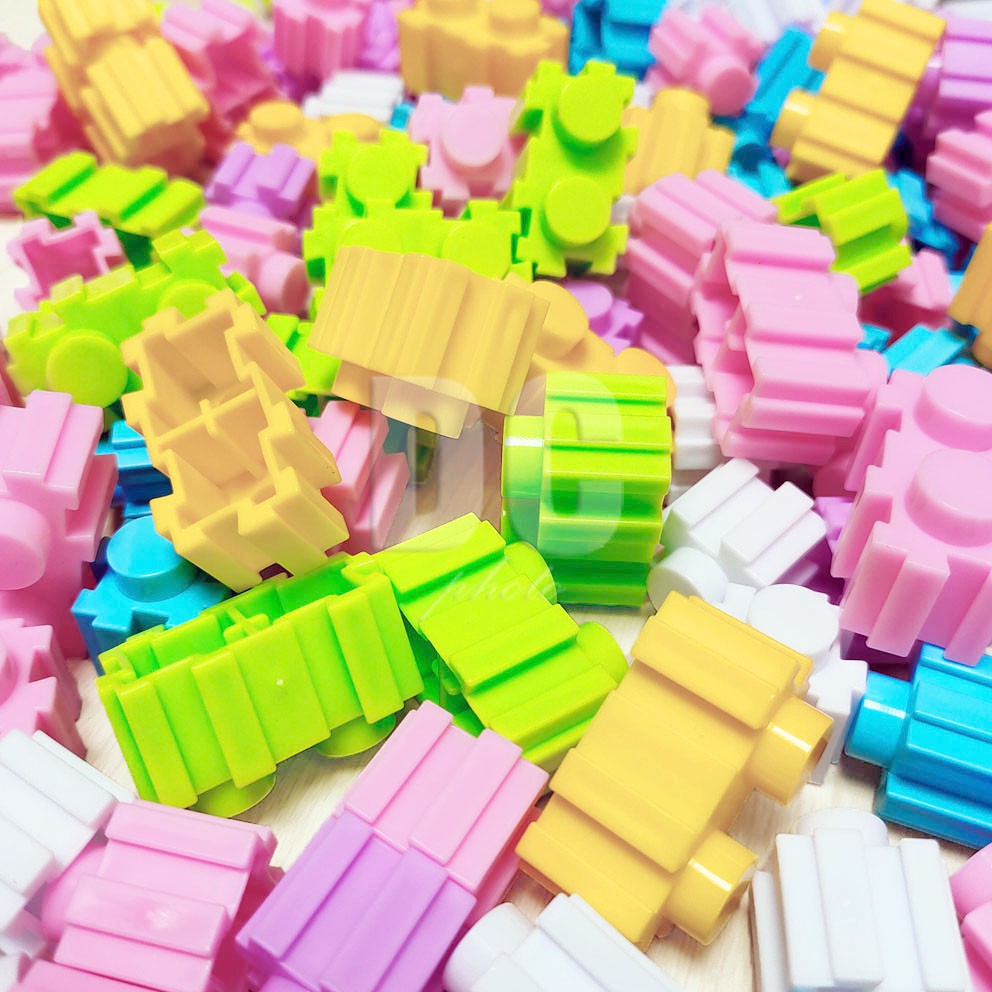 Jual Assembly Building Blocks B4 Isi BANYAK Mainan Bricks Lego Duplo ...