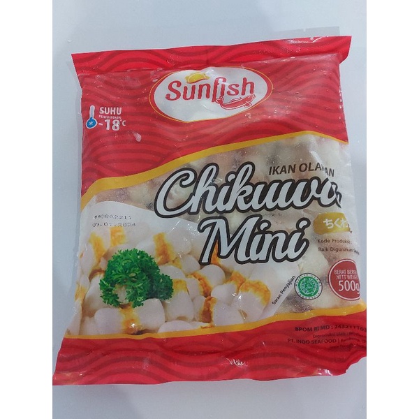Jual CHIKUWA MINI / CHIKUWA SUNFISH FROZEN FOOD / FISH ROLL | Shopee ...