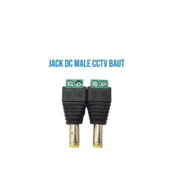 Jual JACK DC MALE CCTV MODEL BAUT | Shopee Indonesia