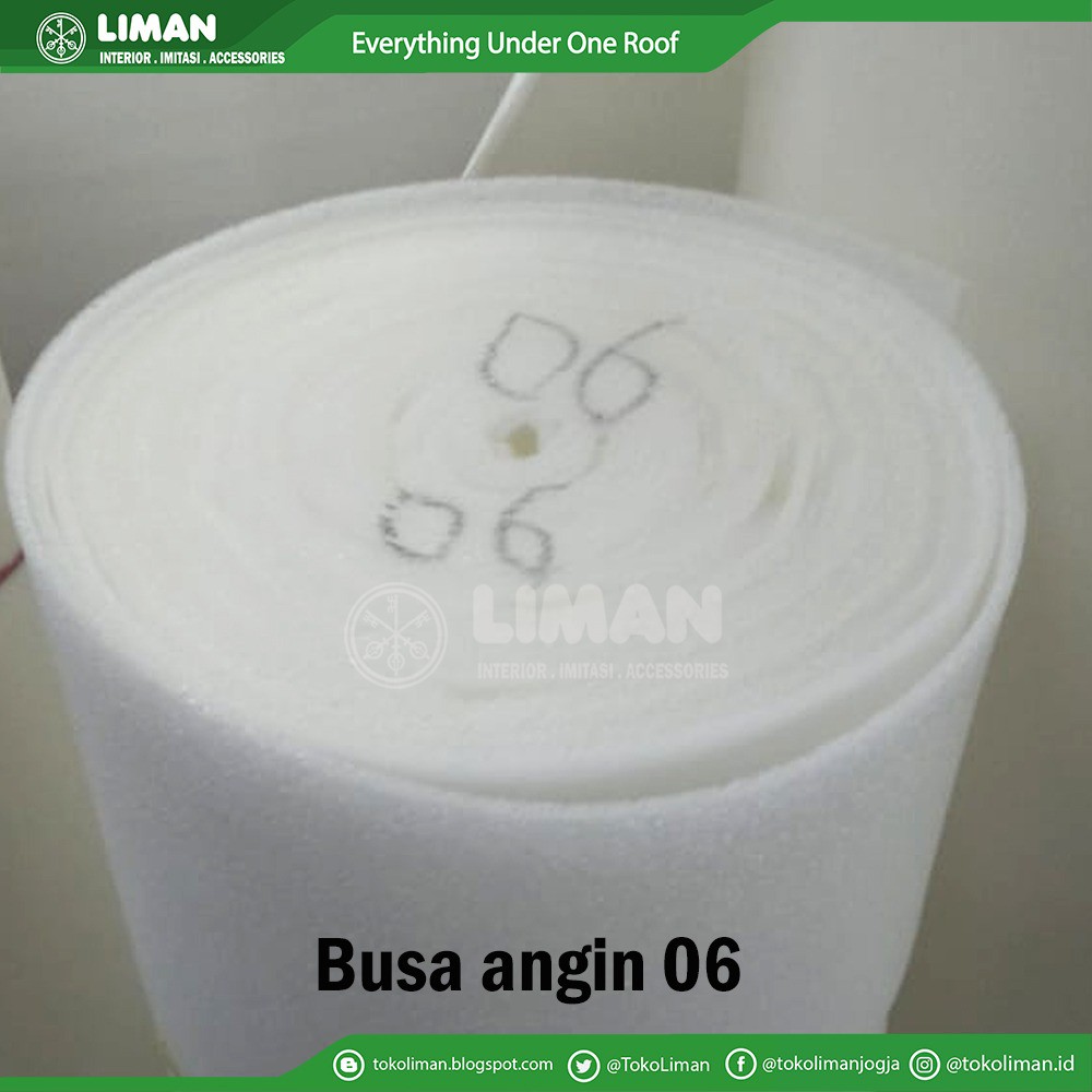 Jual Busa Angin 06 (Lebar 110 cm) Pelapis Dompet Pelapis Tas | Shopee ...