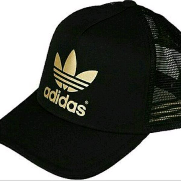 Jual TOPI TRUCKER ADIDAS CLASIC GOLD | Shopee Indonesia