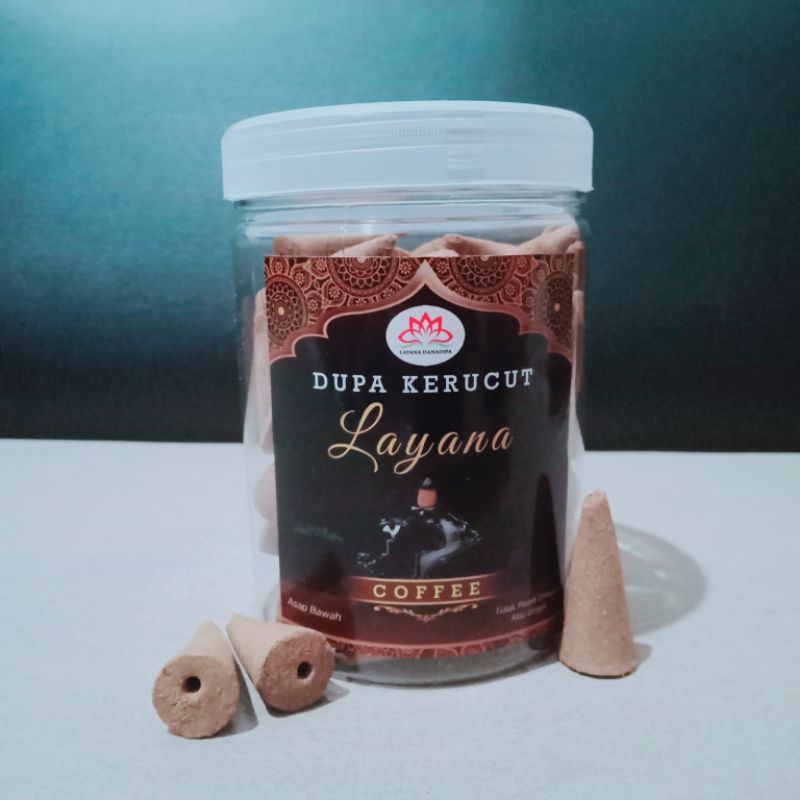 Jual Layana Dupa Bukhur Kerucut Coffee 250 Gram | Shopee Indonesia