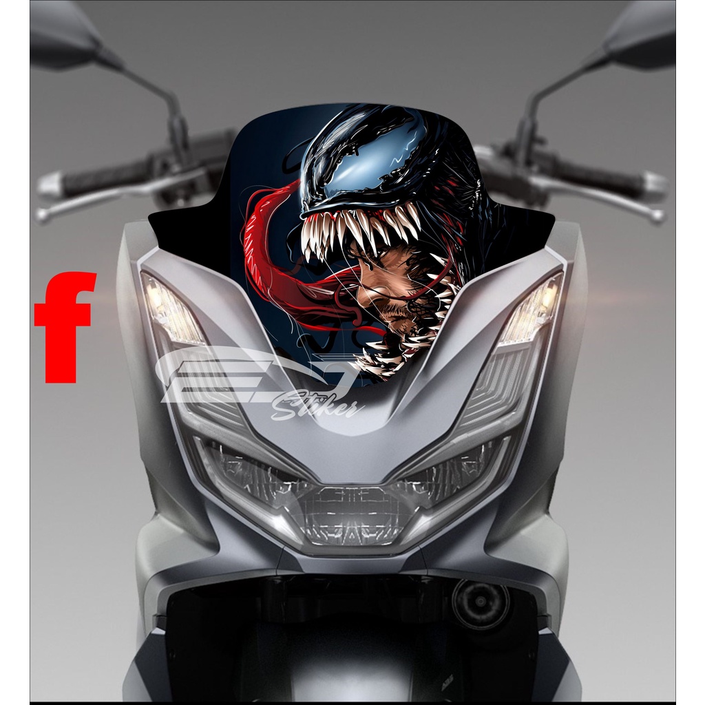 Jual STIKER WINSHIELD VISOR PCX / STIKER MIKA DEPAN PCX / STIKER TAMENG ...