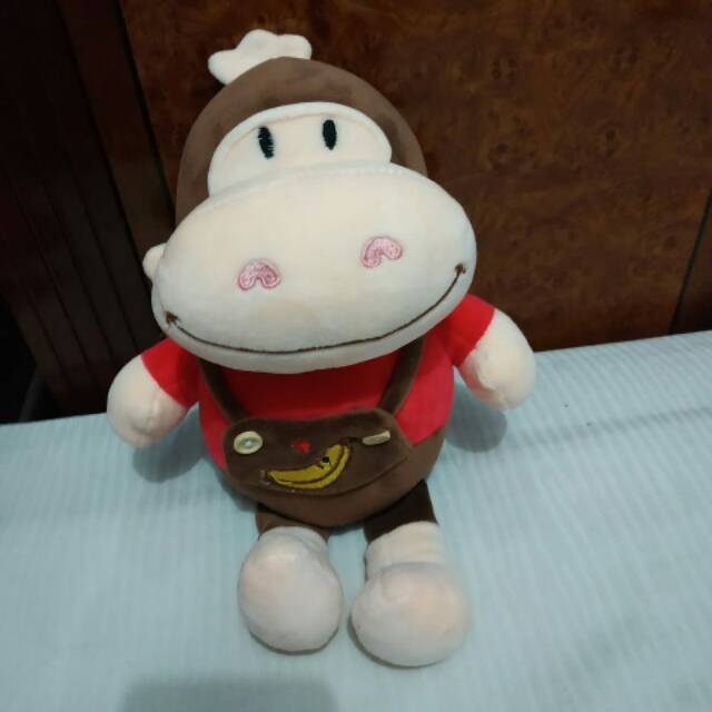 Jual Red Nanarilla Monkey Boneka Wawa Games | Shopee Indonesia