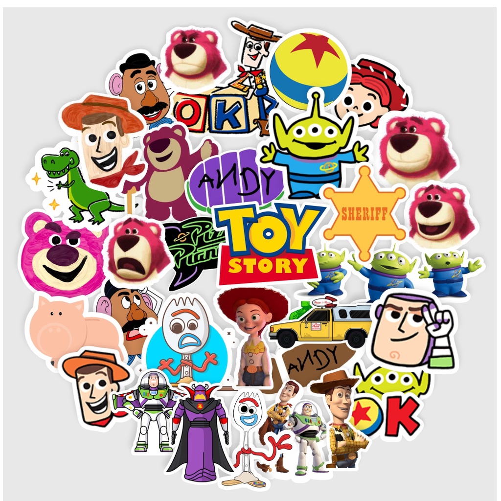 Jual Sticker Tempel "Sticker Pack Toy Story 40Pcs" | Shopee Indonesia