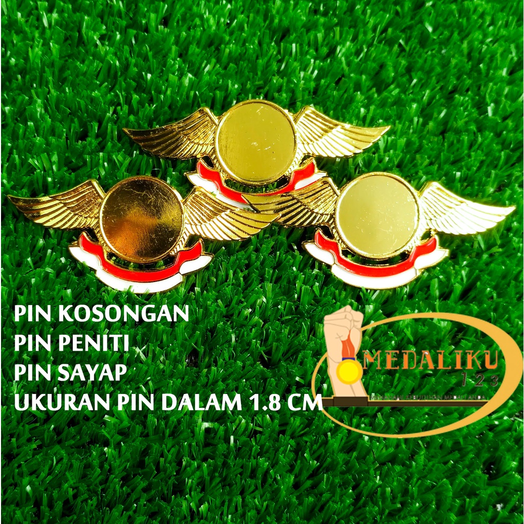 Jual Pin Kosongan Polosan Bahan Kuningan Cor Cocok Untuk Jadi Bros atau ...
