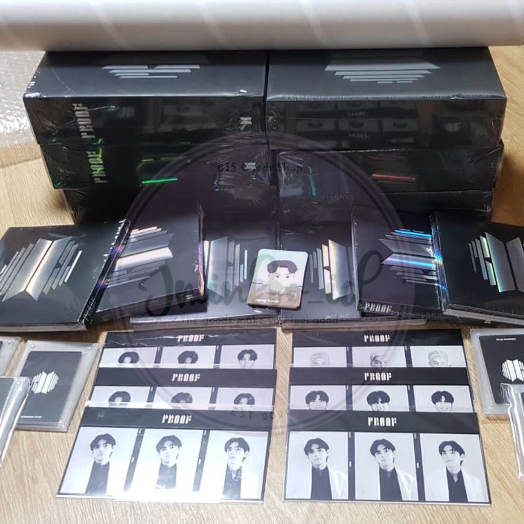 Jual [ JEYS ] ALBUM BTS PROOF STANDARD EDITION (SEALED + OFFICIAL POSTER + PC IN THE SEOM REQ ...