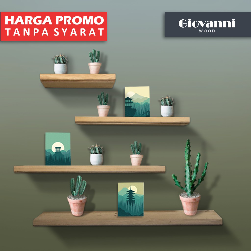 Jual Ambalan rak dinding profil Hiasan dinding rak minimalis | Shopee ...